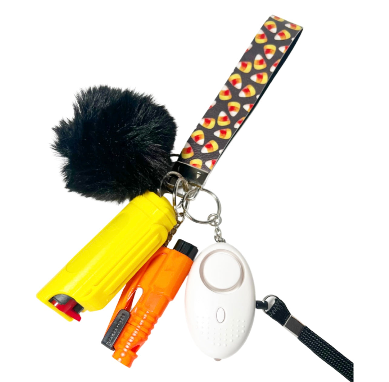 Candy Corn Self Defense Keychain