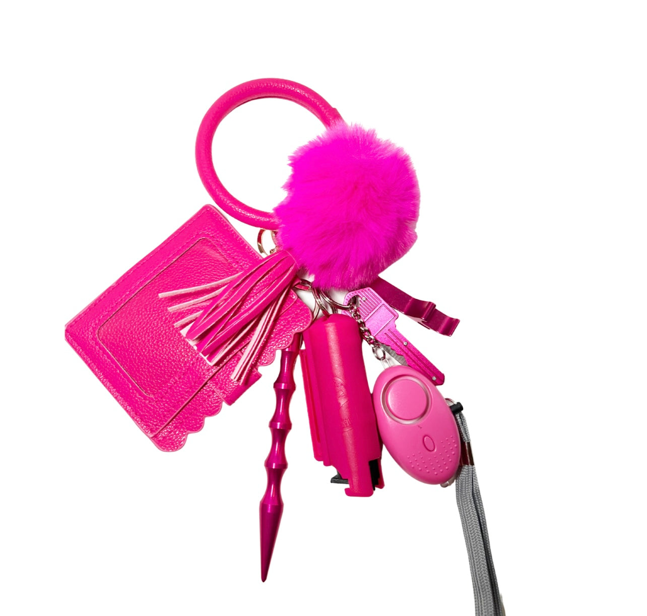 Bubble Gum Self Defense Keychain