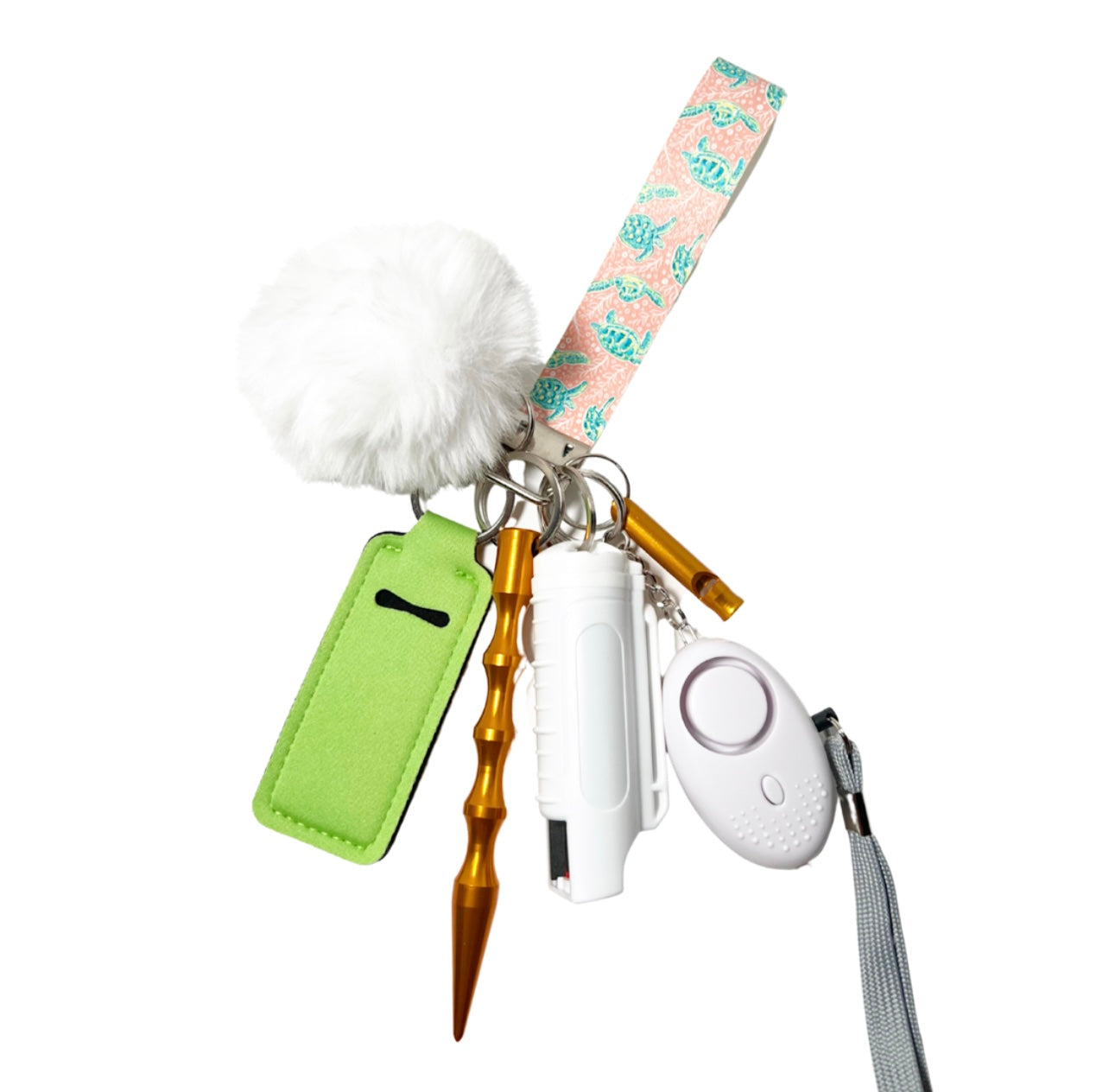 Sea Turtle Self Defense Keychain