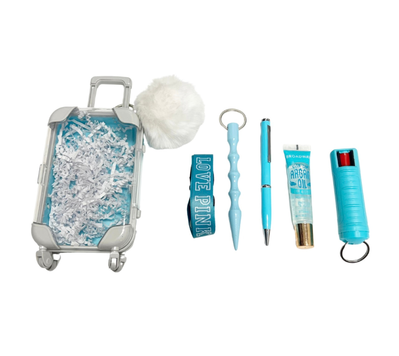 Blue Mini Suitcase Defense Bundles
